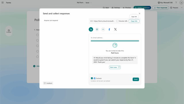 How to create a poll in Microsoft Forms | The Jotform Blog