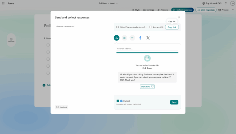 How to create a poll in Microsoft Forms | The Jotform Blog
