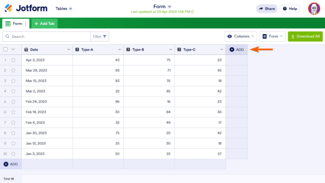 How to Calculate the Sum of Specific Fields