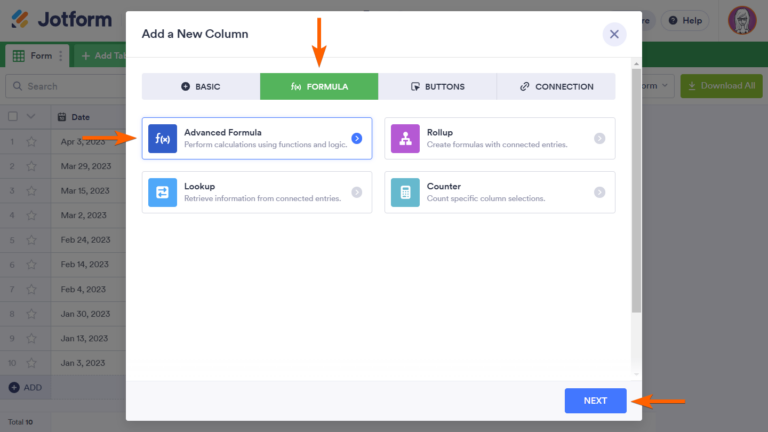 How to Calculate the Sum of Specific Fields