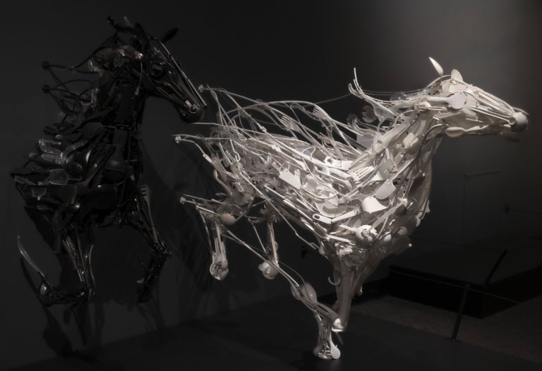 40 Terrific Works of Art Made From Common Trash | The Jotform Blog