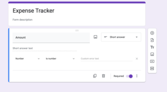 How to create a Google Forms expense tracker | The Jotform Blog