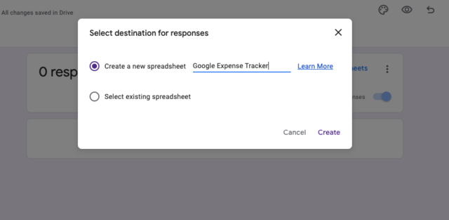 How to create a Google Forms expense tracker | The Jotform Blog