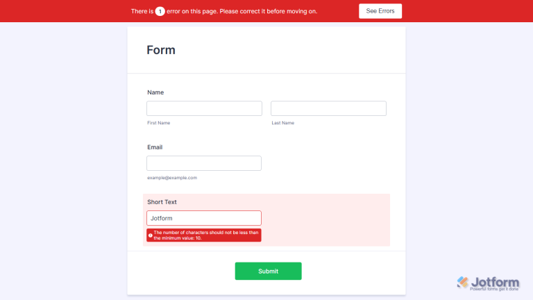 How to Set Entry Limits on Short and Long Text Fields