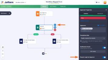 How to Enable or Disable Require Login in Workflows