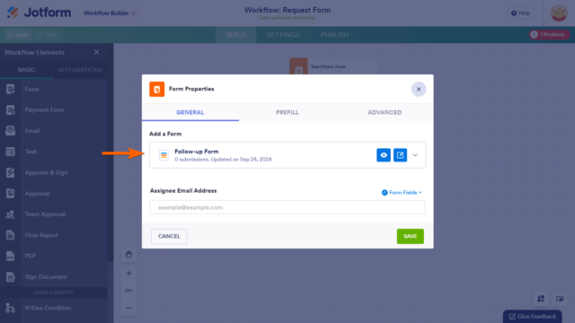 How to Assign Follow-Up Forms With Jotform Workflows