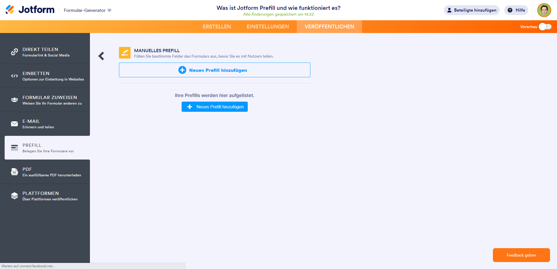 Was ist Jotform Prefill und wie funktioniert es?