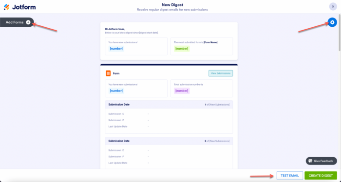 How to Set up Digest Emails