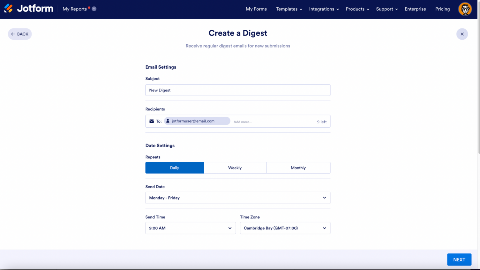 How to Set up Digest Emails