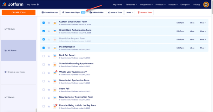 How to Set up Digest Emails