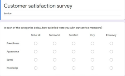 How to add a multiple-choice grid in Google Forms | The Jotform Blog