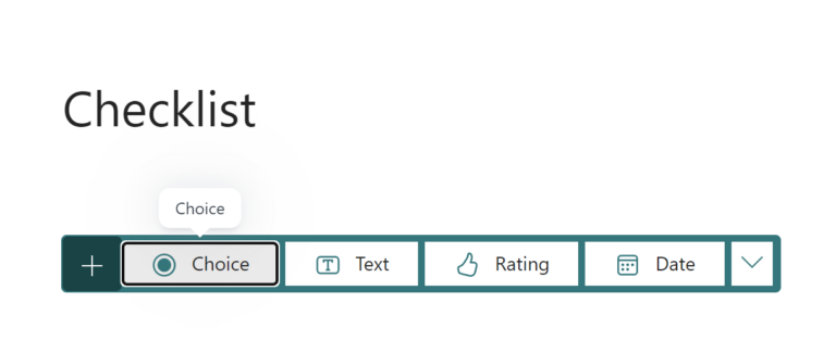 How to create a Microsoft Forms checklist | The Jotform Blog