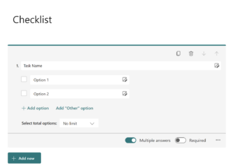 How to create a Microsoft Forms checklist | The Jotform Blog