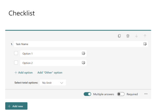 How to create a Microsoft Forms checklist | The Jotform Blog