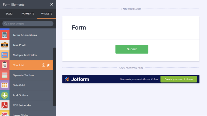 How to create a Microsoft Forms checklist | The Jotform Blog