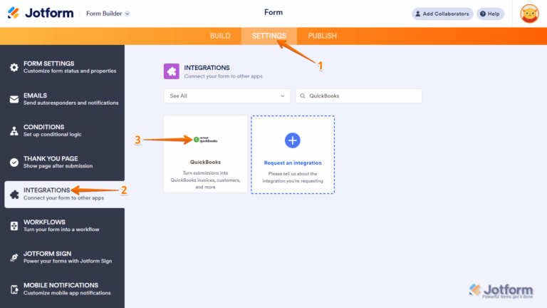 How to Create a Customer with Jotform's QuickBooks Integration