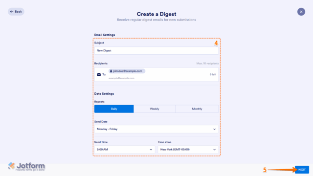 How to Set Up Digest Emails