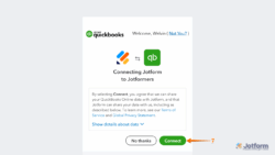 How to Create an Invoice with Jotform’s QuickBooks Integration