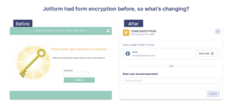 Announcing Encrypted Forms 2.0 | The Jotform Blog
