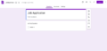 How to create a Google Forms job application | The Jotform Blog