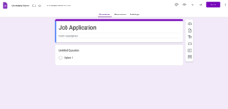 How to create a Google Forms job application | The Jotform Blog