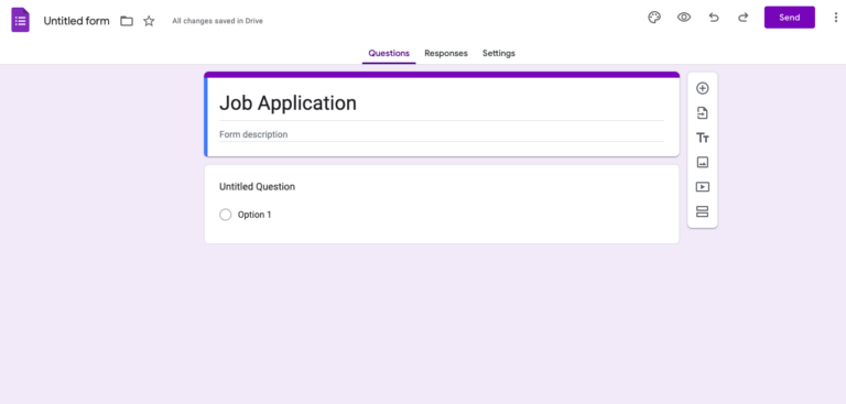 How to create a Google Forms job application | The Jotform Blog