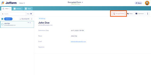 Announcing Encrypted Forms 2.0 for Jotform Enterprise | The Jotform Blog