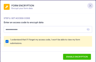 Announcing Encrypted Forms 2.0 | The Jotform Blog