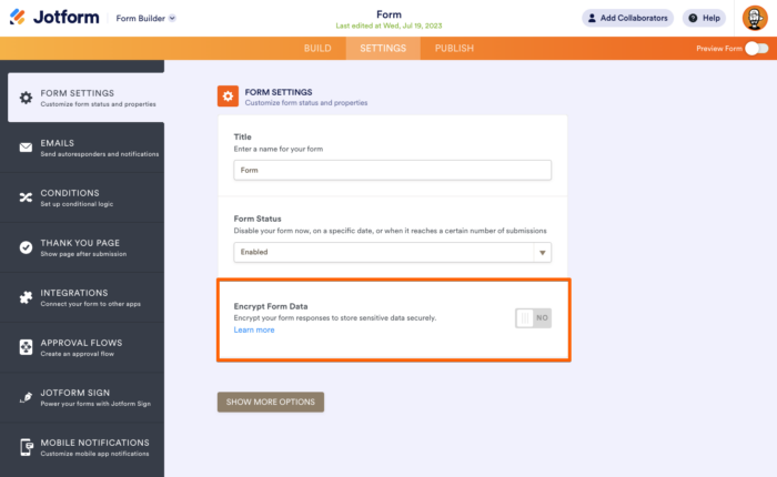 Announcing Encrypted Forms 2.0 for Jotform Enterprise | The Jotform Blog