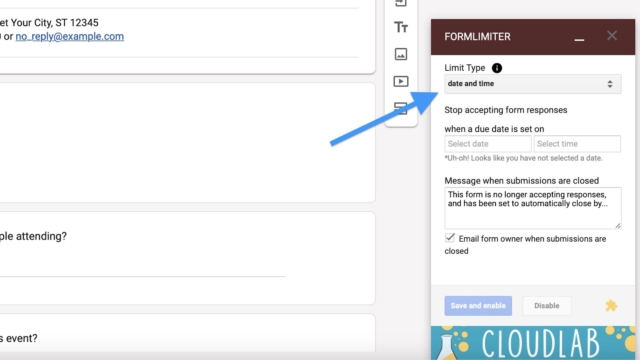 How to set time limits in Google Forms | The Jotform Blog