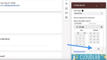 How to set time limits in Google Forms | The Jotform Blog