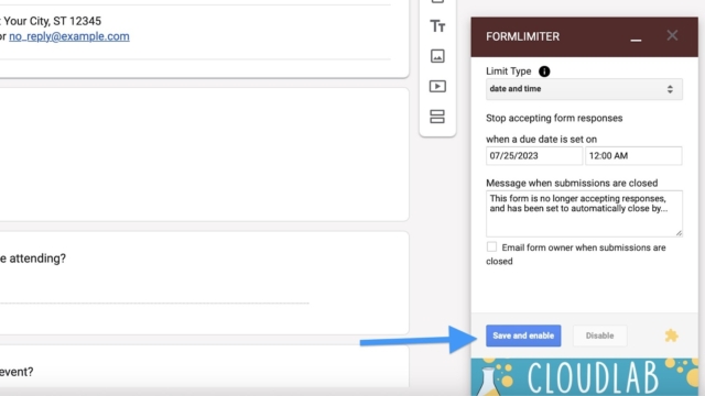 How to set time limits in Google Forms | The Jotform Blog