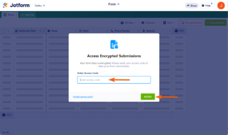How to Enable Form Encryption