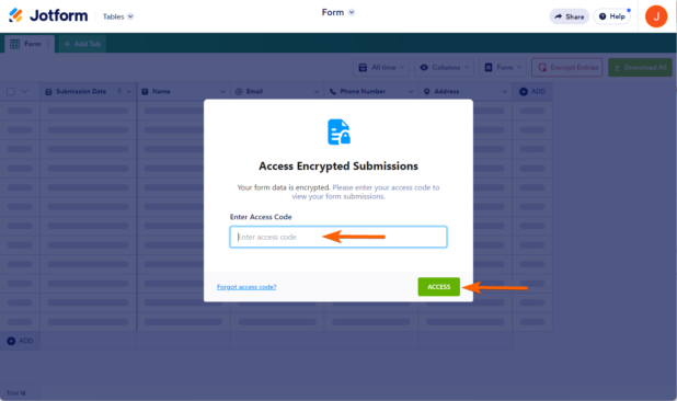 How to Enable Form Encryption