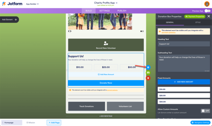 How to Create a Donation App