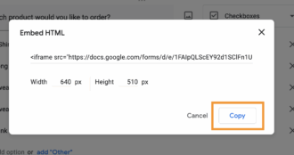 How to embed Google Forms in Wix | The Jotform Blog