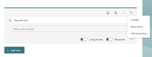 How to accept payments with Microsoft Forms | The Jotform Blog