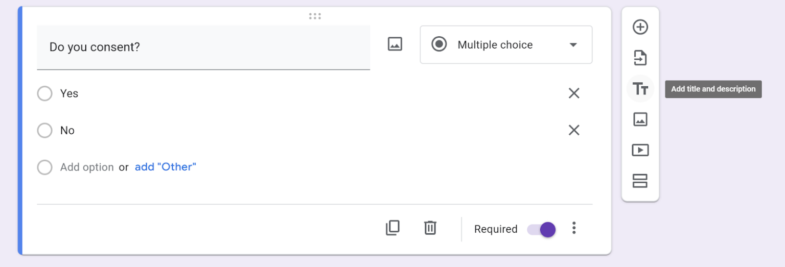 How to create a consent form in Google Forms | The Jotform Blog