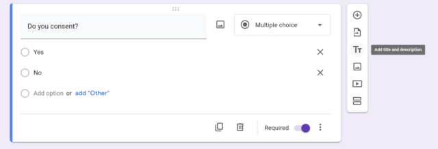 How to create a consent form in Google Forms | The Jotform Blog