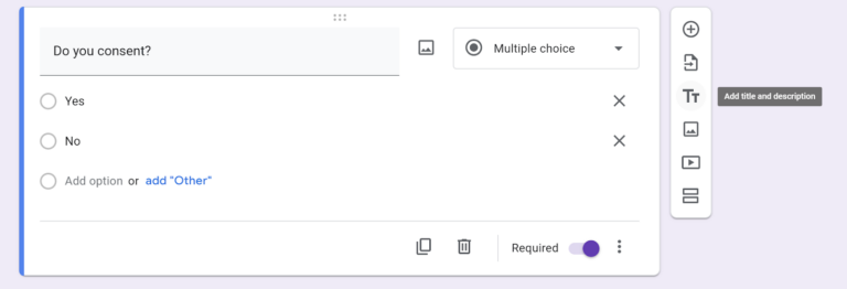 How to create a consent form in Google Forms | The Jotform Blog