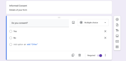 How to create a consent form in Google Forms | The Jotform Blog