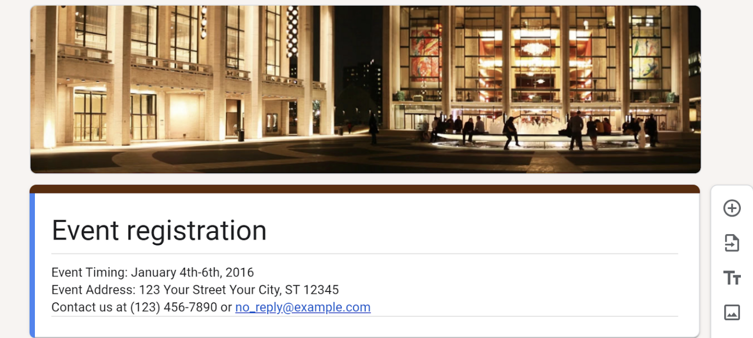 How to create a Google Form for event registration in 2025 | The ...