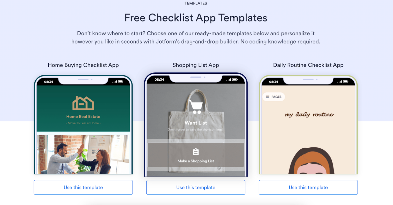 How to make a digital checklist | The Jotform Blog