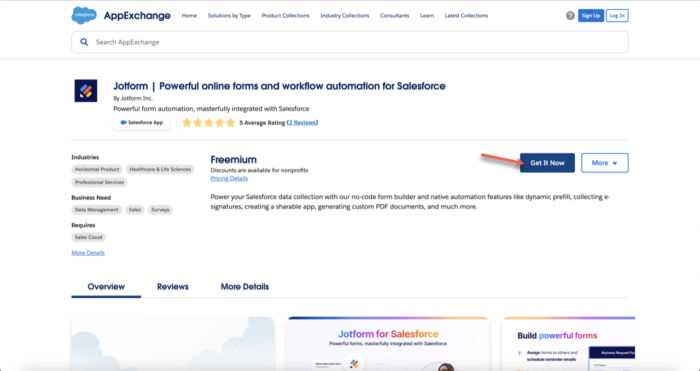 How to Create a Salesforce Form in AppExchange