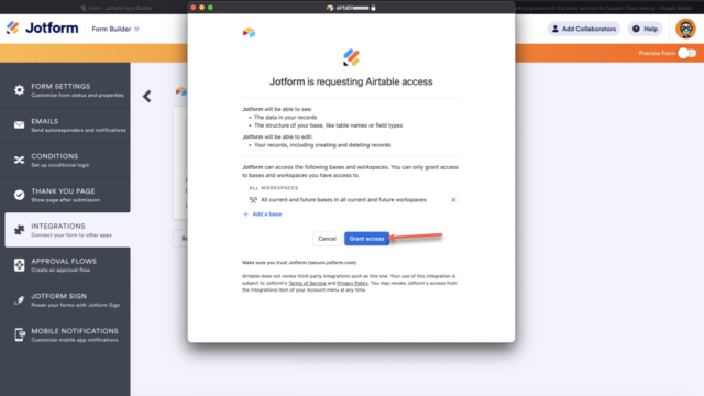 How to Integrate Jotform With Airtable