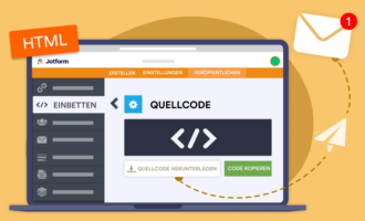 Wie man ein Formular in HTML erstellt und per E-Mail versendet | The Jotform Blog