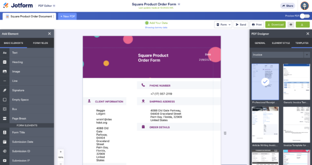 Introducing Jotform PDF Editor: Turn form responses into designed PDFs ...