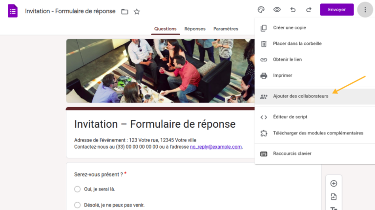 Comment rendre public un formulaire Google | The Jotform Blog