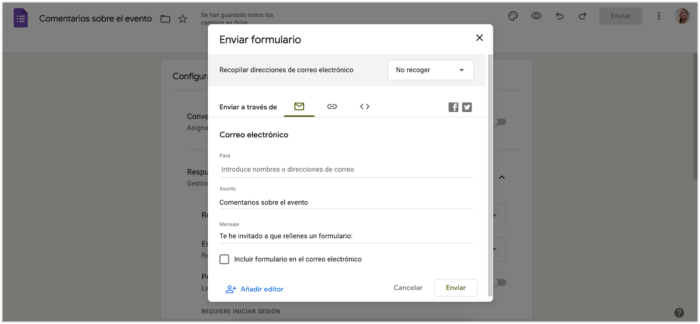 Cómo hacer un Formulario Google público | The Jotform Blog