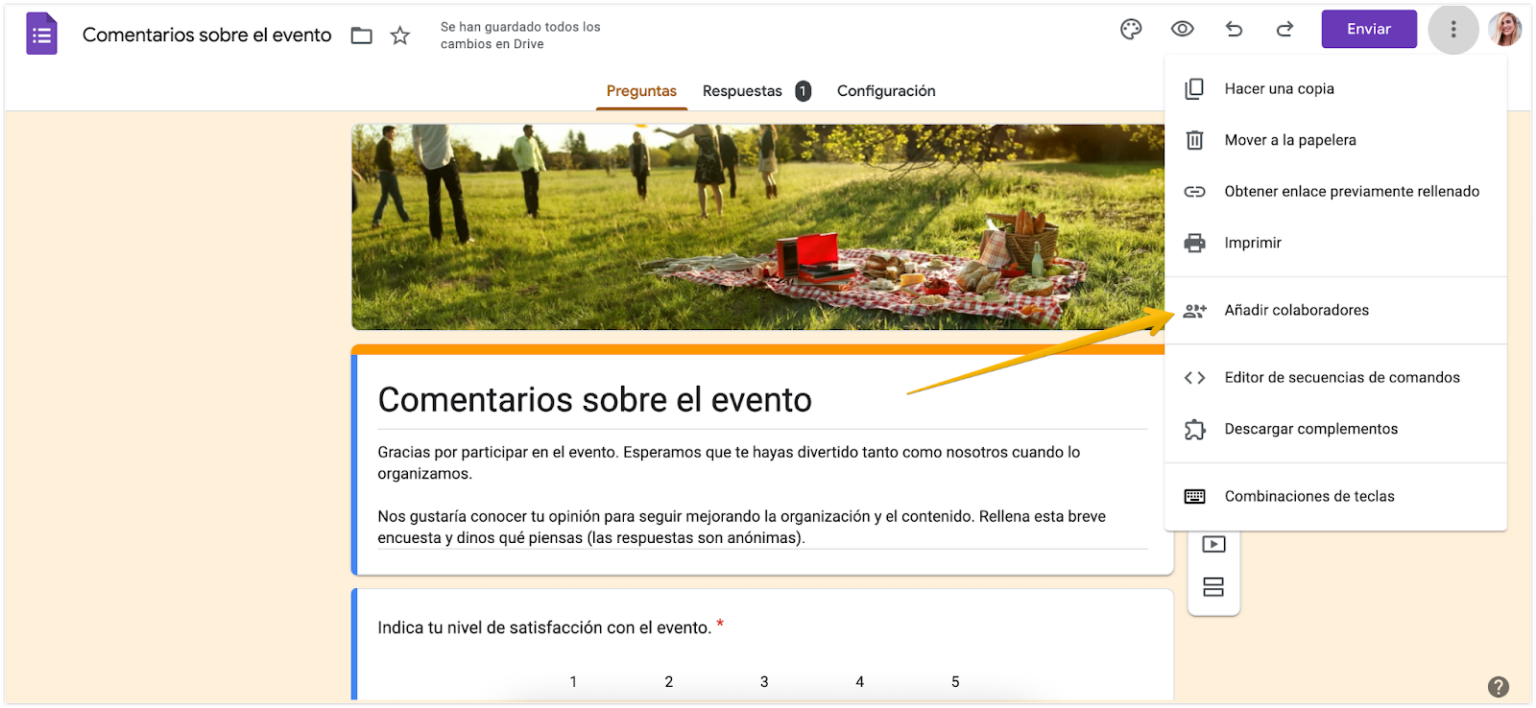 Cómo hacer un Formulario Google público | The Jotform Blog